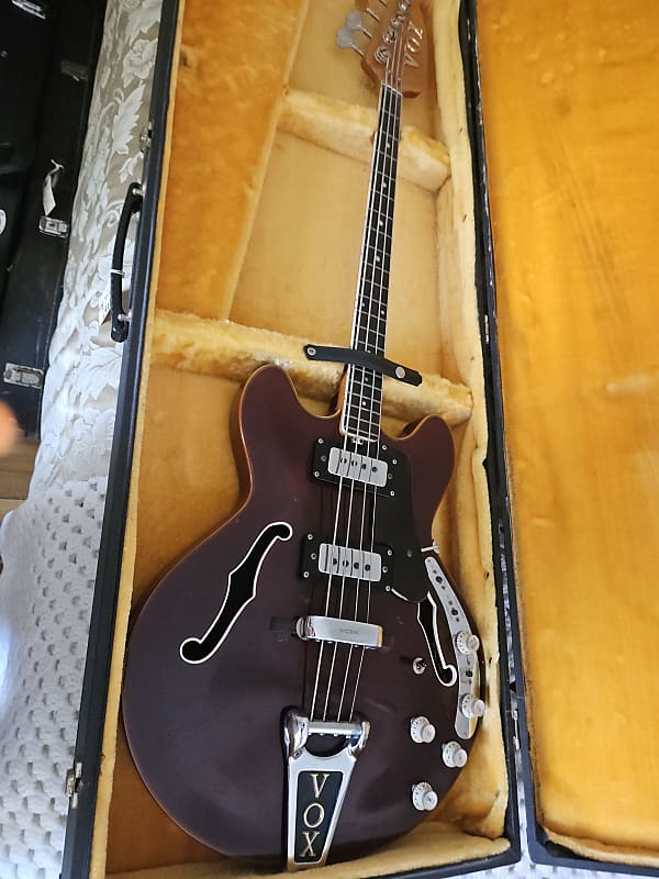 Vox Bass 1967 - Burgundy | Reverb