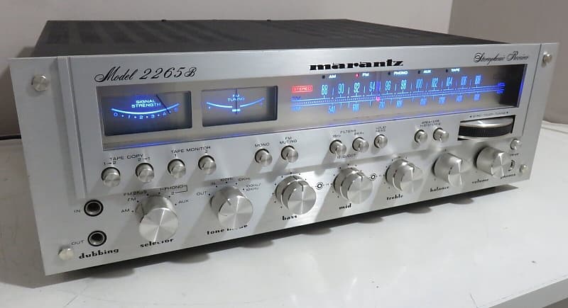 MARANTZ 2265B RECEIVER WORKS PERFECT SERVICED FULLY RECAPPED | Reverb