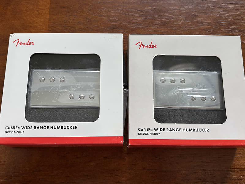 Fender CuNiFe Wide Range Humbucker Set | Reverb
