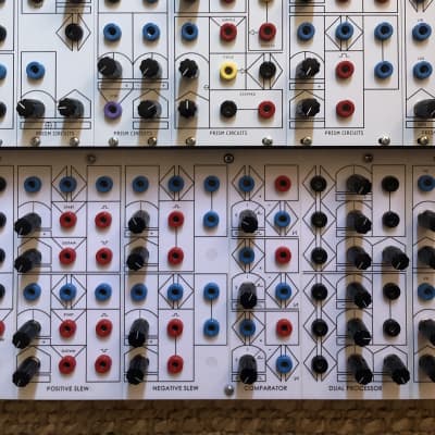 Serge DIY Paperface 4U Analog Modular Synthesizer System / | Reverb