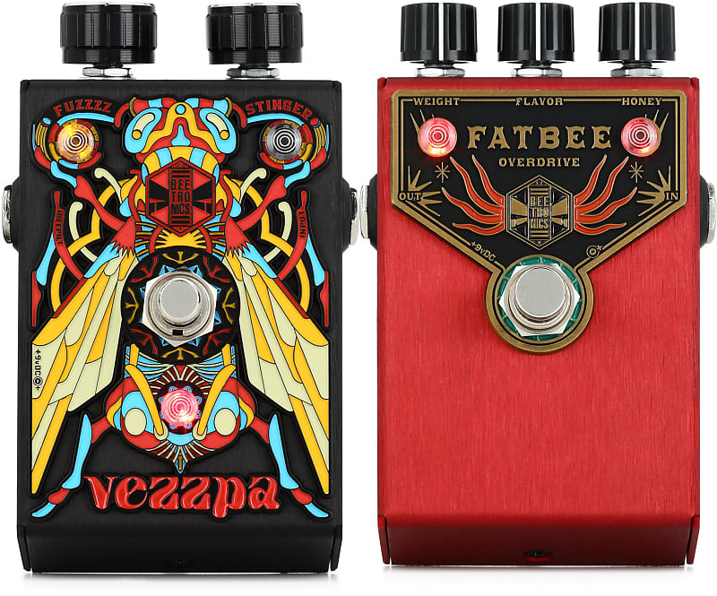 Beetronics FX Vezzpa Octave Stinger Fuzz Pedal Bundle with | Reverb