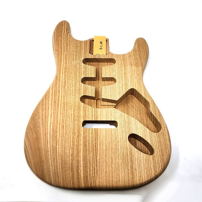Brio Highly Figured S-Style, Roasted 2 Pc Swamp Ash 4.2lbs - | Reverb