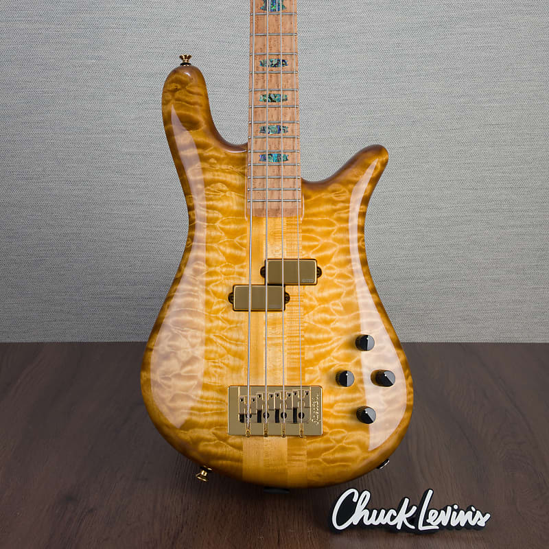 Spector USA Custom NS2 Bass Guitar - Honey Burst - #1552 | Reverb