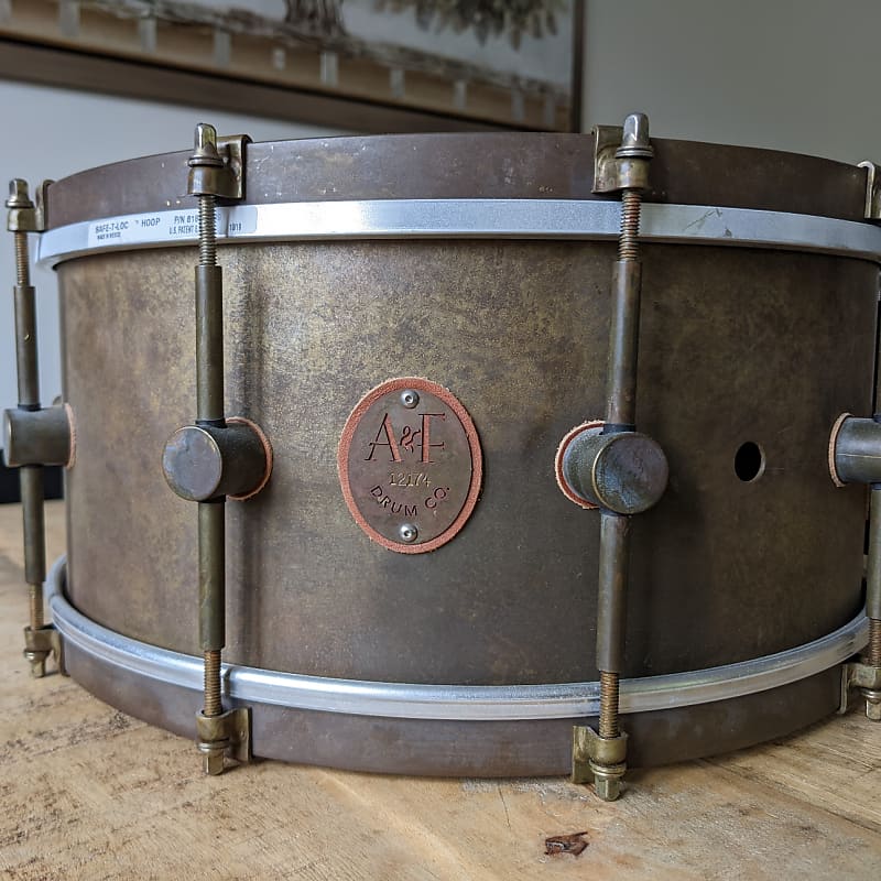 A&F Raw Brass Snare 14*6.5 | Reverb
