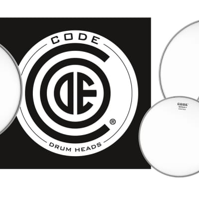CODE Drumheads DNA Coated Set Fusion | Reverb
