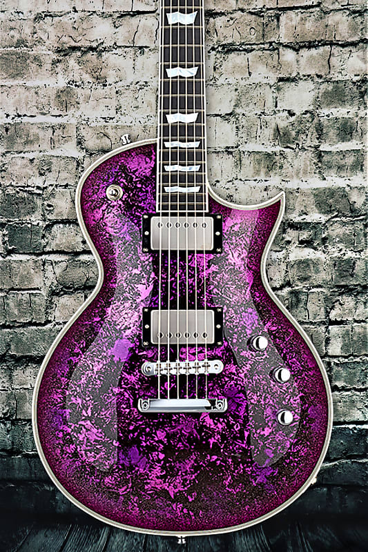 ESP Original Custom Shop Eclipse Purple Peel | Reverb
