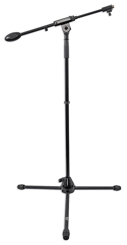 Heavy Duty Telescoping Microphone Mic Boom Stand, Tripod Cast | Reverb