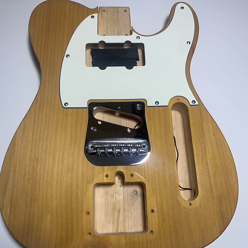 Telecaster Jazzmaster Hybrid Pine Body with Hardware and | Reverb