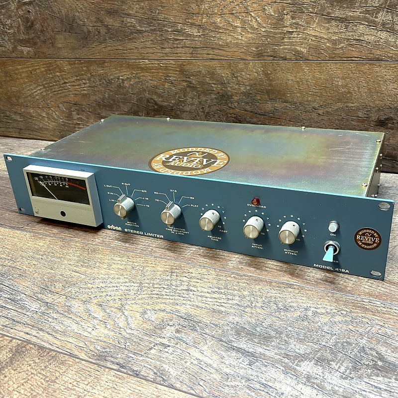 REVIVE AUDIO MODIFIED: ORBAN 418A, STEREO COMPRESSOR, DUAL | Reverb