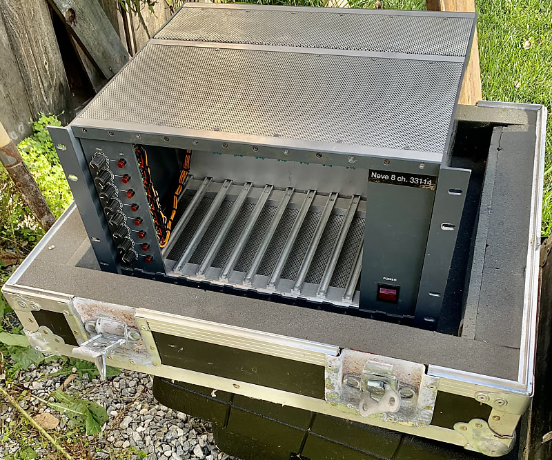 Neve Tony Maserati 33114 33115 Custom 8 Channel Rack With | Reverb