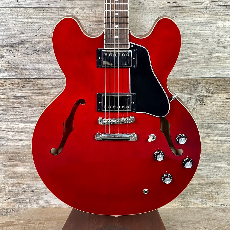 Used Epiphone ES-335 Red TSU11634 | Reverb