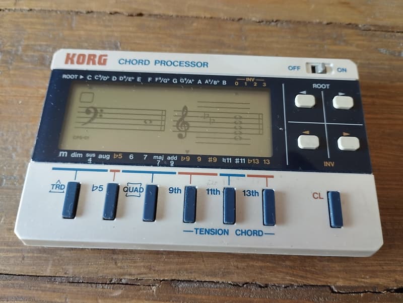 Korg CPS-01 Chord Processor mid-80s - white | Reverb