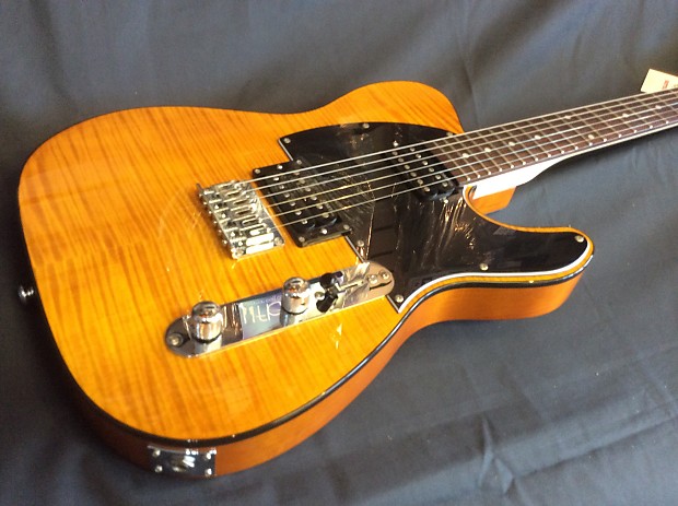 Dean Nashvegas Telecaster Style Guitar 2016 Tans Amber | Reverb