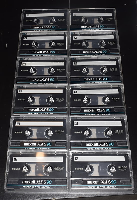 MAXELL XL II-S (X12) High Bias Type II Audio Cassette | Reverb UK