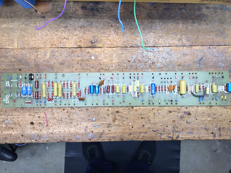 1974 Marshall Artiste circuit board | Reverb