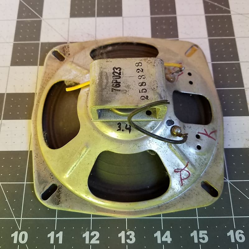 Perm-O-Flux 6" AlNiCo Speaker Driver 76P023 4 Ohm 1953 - | Reverb
