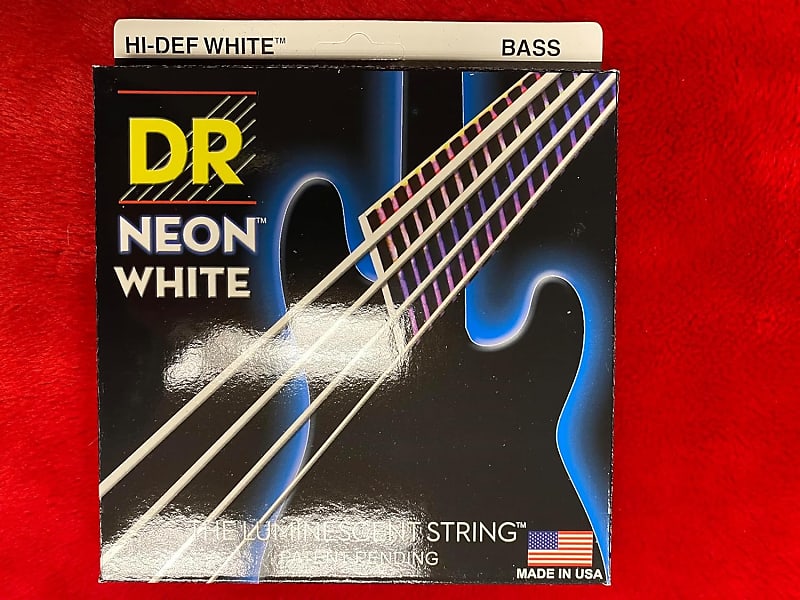DR Strings HI-DEF NEON Bass Guitar Strings (NWB-40) | Reverb