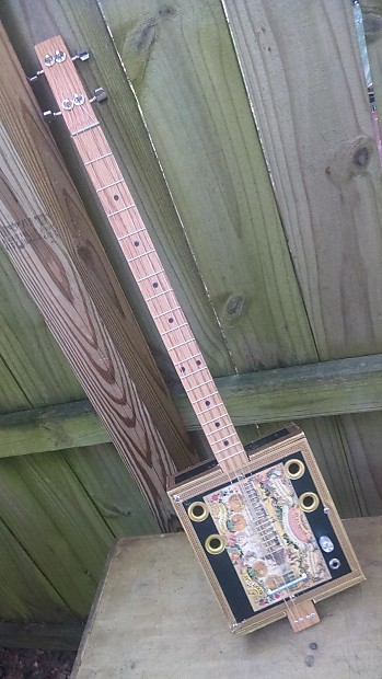4 String Cigar Box Guitar | Reverb