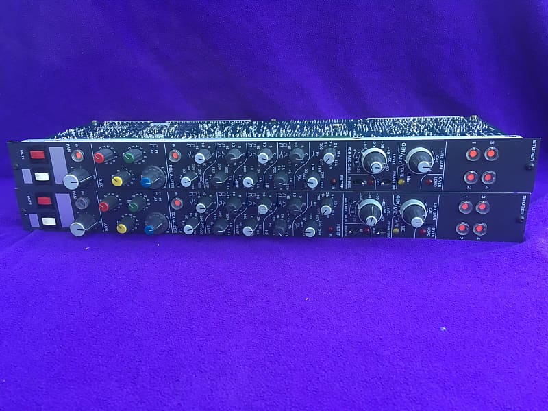Pair Studer Series 900 Input channelstrips! Yes, with the | Reverb