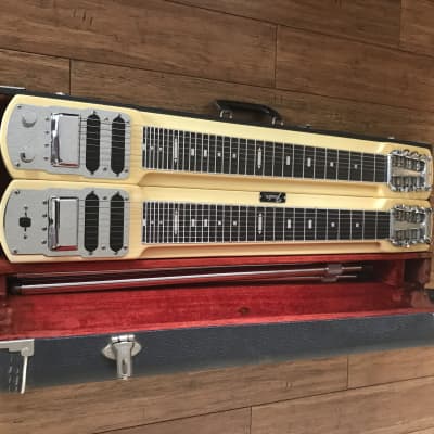 Fender Dual 8 Stringmaster Steel Guitar 1970s Blonde with | Reverb