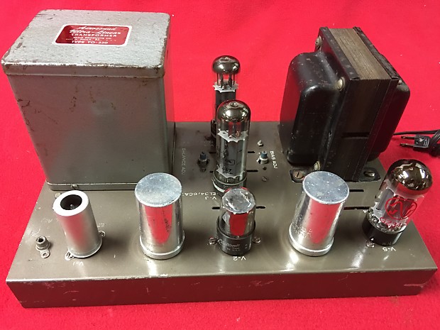 Eico HF-60 HF60 EL34 GZ34 Tube Amp uses Acrosound TO-330 | Reverb