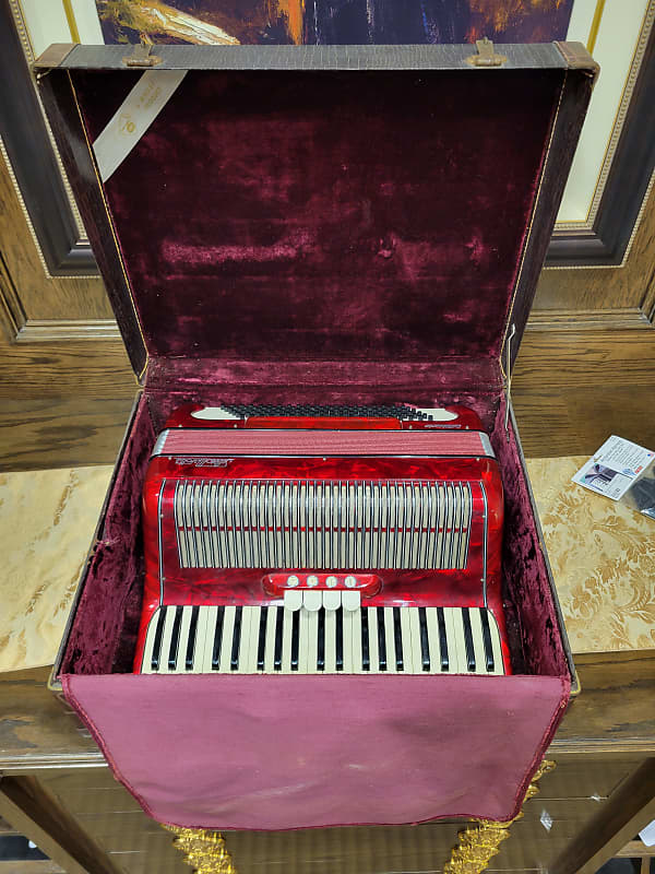 Silvio Marotta Castelfidardo Model Accordion Circa 1960's, w/ | Reverb