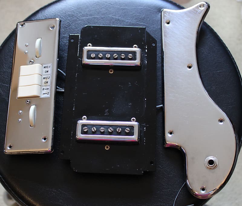 Teisco Complete Pickguard, Pickups and Electronic Harness - | Reverb