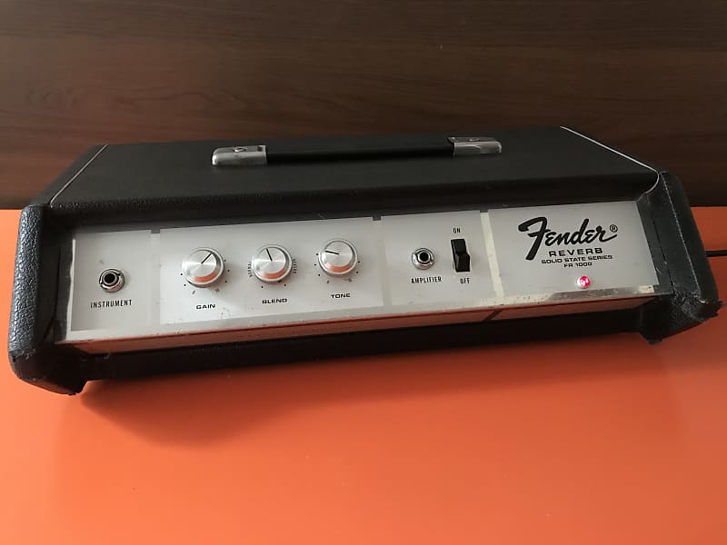 1968 Fender FR-1000 Solid State Spring Reverb Unit | Reverb