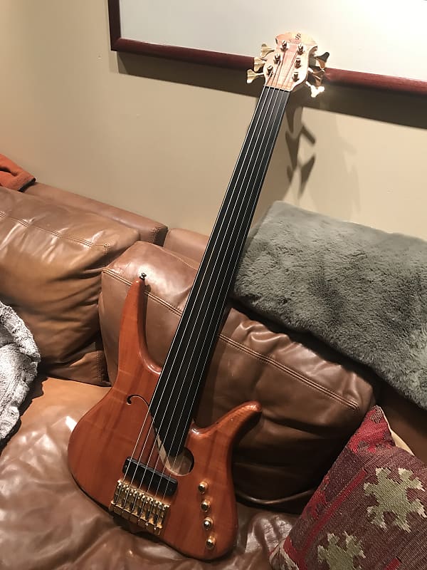 Surine Regency 6 Fretless Unknown Natural wood gloss | Reverb
