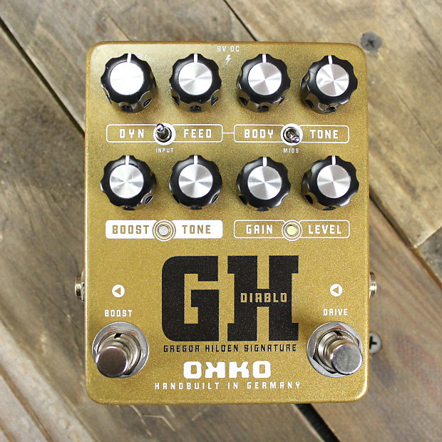 Pre-Owned OKKO Diablo GH Gregor Hilden Signature Overdrive | Reverb