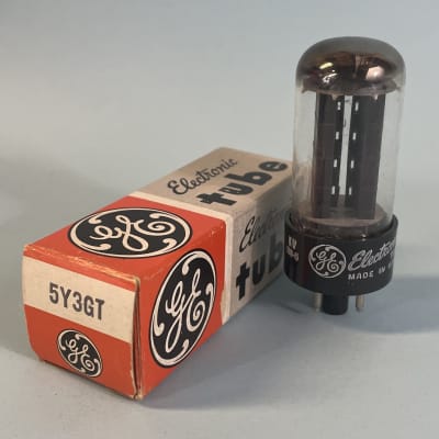 1966 General Electric 5Y3GT Vintage GE Rectifier Tube! T128 | Reverb