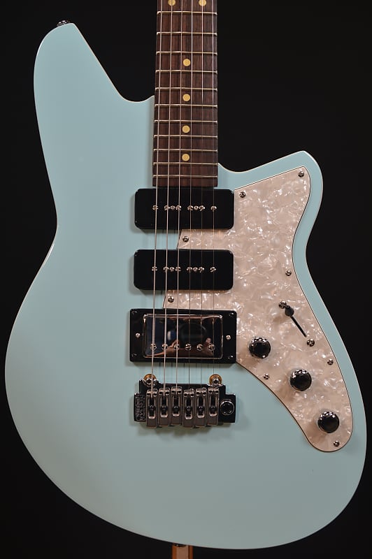 Floor Model! Reverend Six Gun HPP 2022 Chronic Blue | Reverb