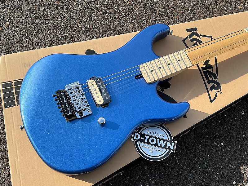 Kramer The 84 Electric Guitar Blue Metallic | Reverb