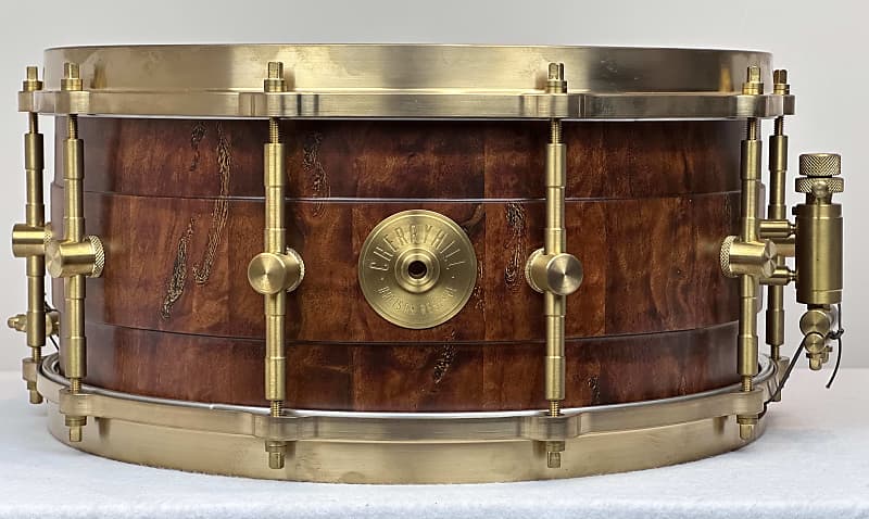 Cherry Hill Percussion 6.5x14” Stave Shell Snare Drum - | Reverb