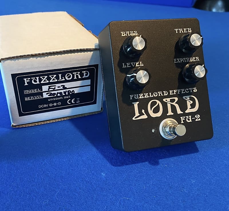 Fuzzlord FU-2 Black | Reverb