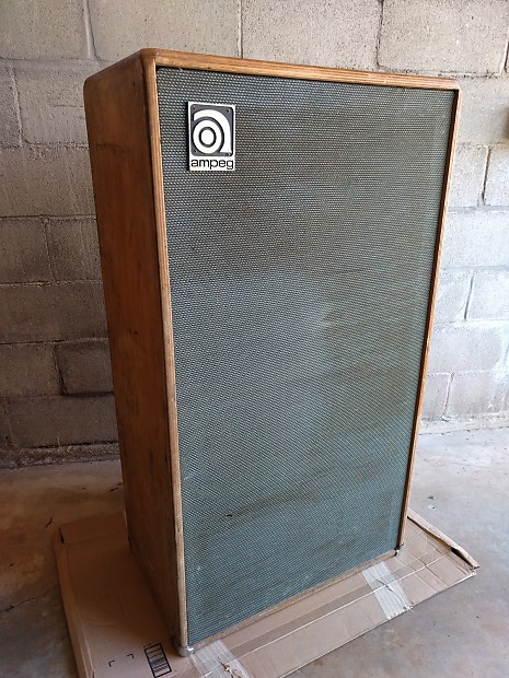 1974 Ampeg SVT 8x10 speaker cab - all original! | Reverb