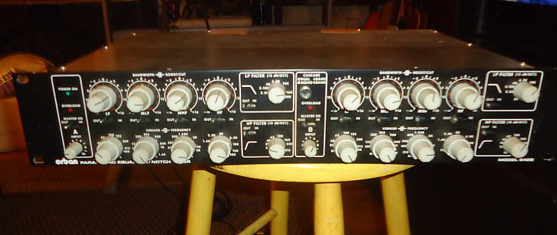 Orban 642B Dual Parametric Equalizer 1990s black | Reverb