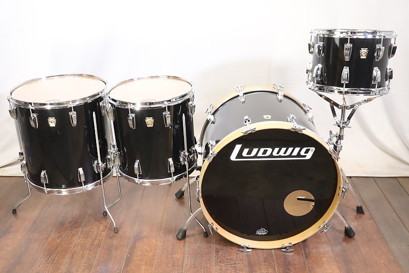 Ludwig 4pc Maple 6ply Drum Kit Set 1990's | Reverb