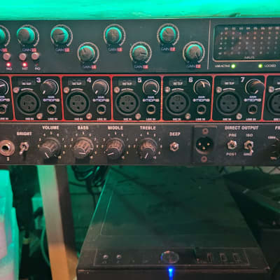 Alembic F-2B Vintage Stereo Tube Guitar Preamplifier. Red | Reverb