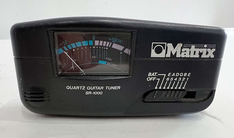 Matrix Quartz Guitar Tuner SR-1000 | Reverb