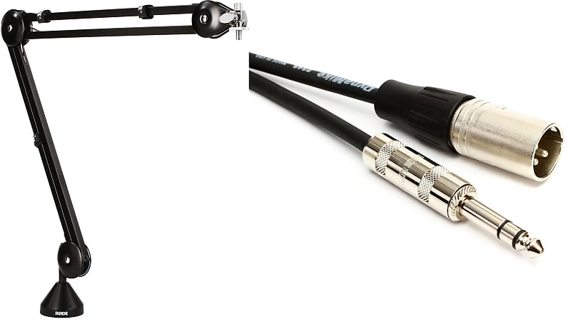 Rode PSA1 Desk-mounted Broadcast Microphone Boom Arm Bundle | Reverb