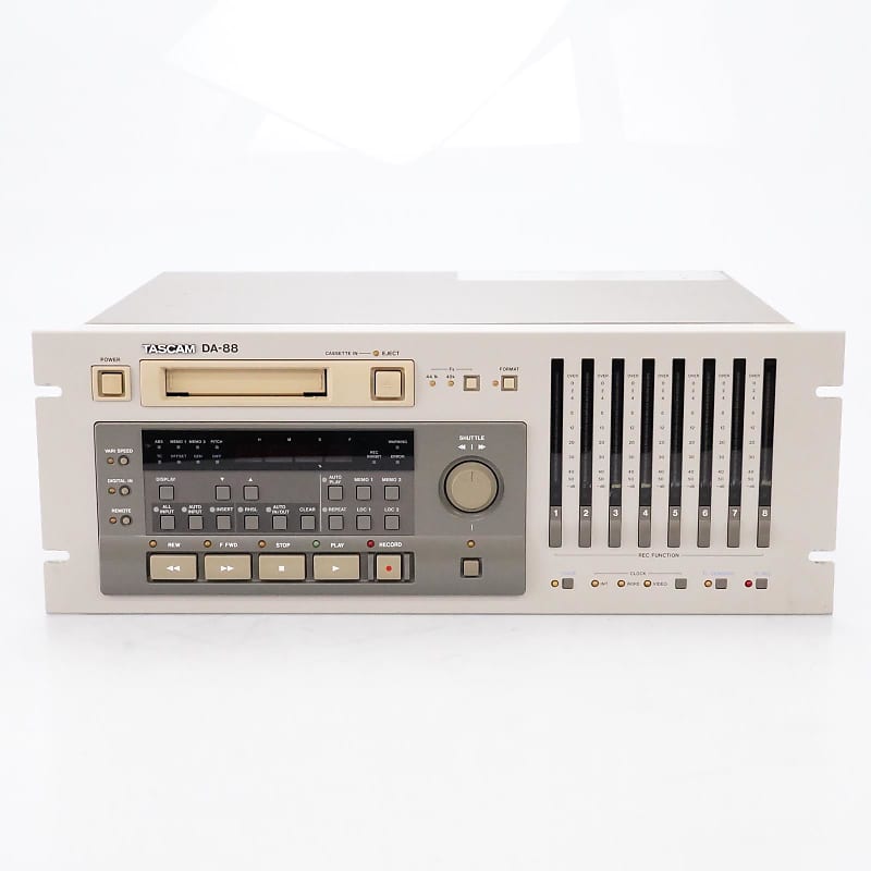Tascam DA-88 Cassette 8-Track Multitrack Recorder | Reverb