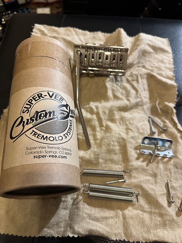 Super-Vee Bladerunner Tremolo For Stratocaster 2020 - Nickel | Reverb