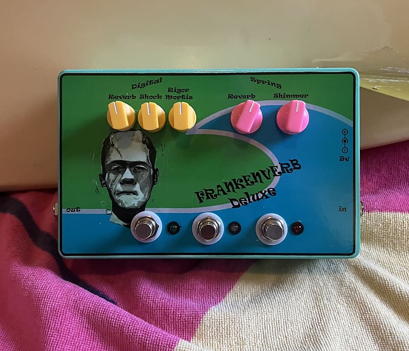 Rooni's Effects FrakenVerb, Spring and Digital Reverb Pedal | Reverb