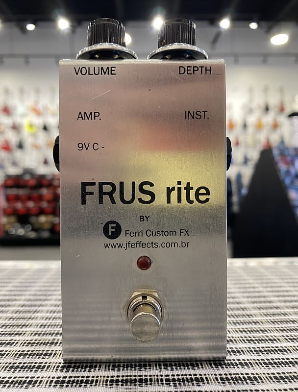 Very Good Ferri Custom Effects Frusrite Fuzz Effects Pedal | Reverb