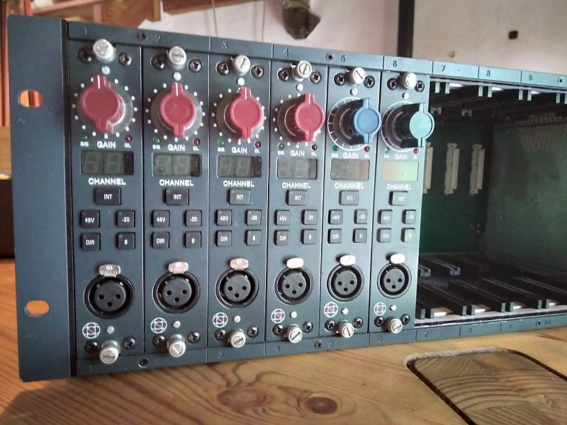AMS remote Rack with 4 X 1081R and 2 X AIR preamps | Reverb UK