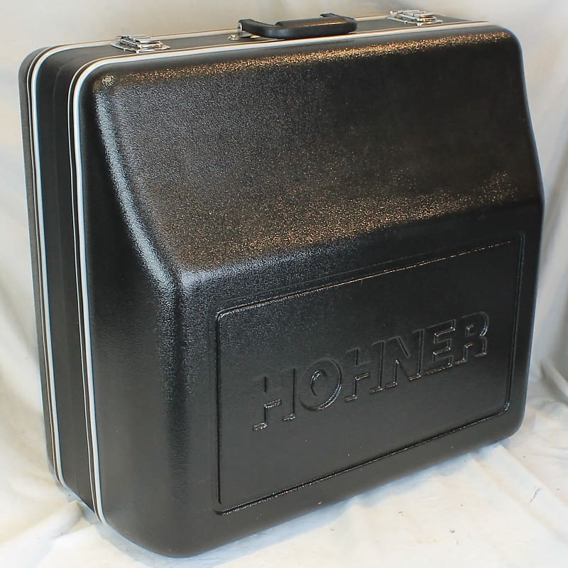 Black Hohner Trolley Accordion Hard Case 22" x | Reverb Deutschland