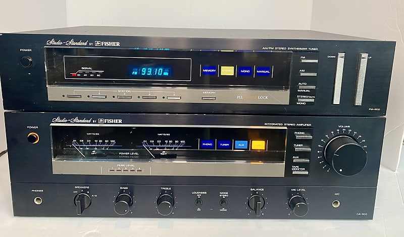 Vintage Fisher CA-800 Studio Standard Integrated Amplifier | Reverb