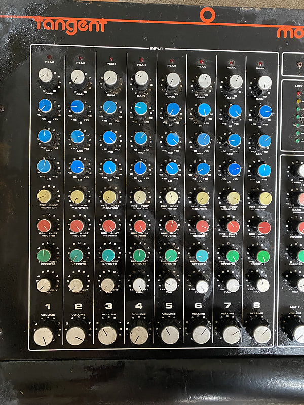 Vintage Tangent 802 Powered Mixer | Reverb