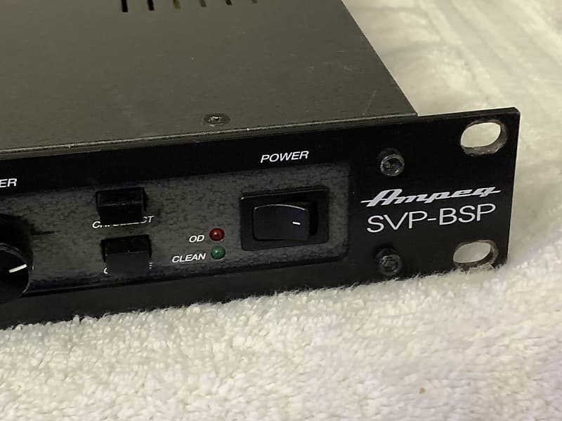 Super Rare Ampeg SVP BSP Billy Sheehan Signature Bass Preamp | Reverb